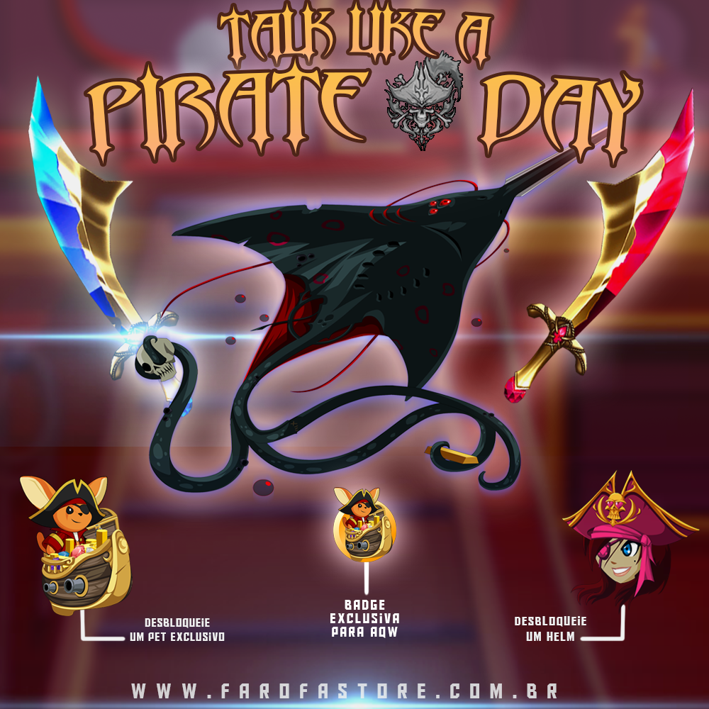 Talk Like A Pirate Day - Bundle - 15 fpts