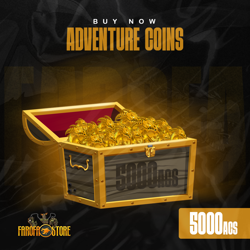 5000 Adventure Coins - 5 fpts