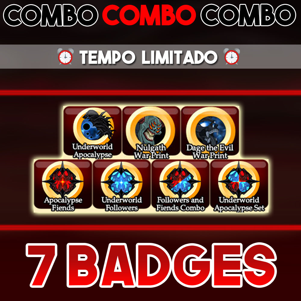 Combo War - 7 Badges - 25 fpts