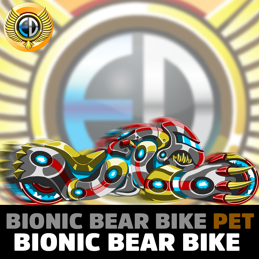 Bike Pet - Bionic Bear Bike - 5 fpts