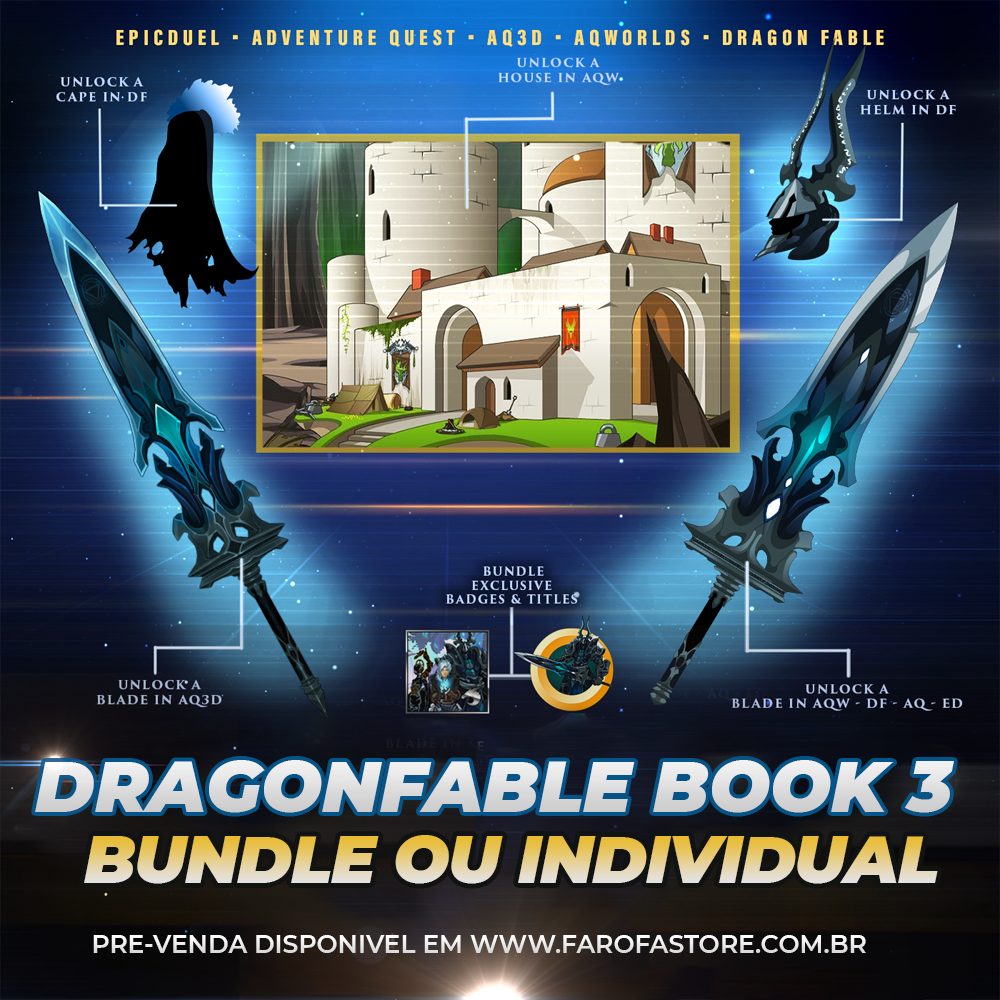 DragonFable Book 3 - 25 fpts